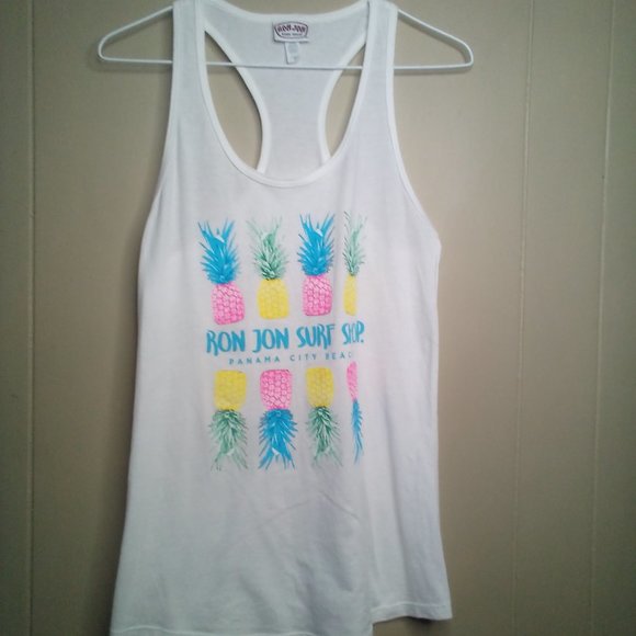 Ron Jon | Tops | Ron Jon Surf Shop Tank Top M Panama City Beach ...